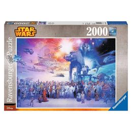 Ravensburger Kinder Puzzle "Disney, Star Wars Universum", bunt, Pappe, B:98cm H:75cm, Puzzles, Made in Germany