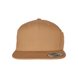 Flexfit Damen Snapback Cap "Flexfit Accessoires Pencil Holder Snapback Cap"ocher, unifarben, 100% Baumwolle, Caps
