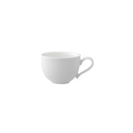 Villeroy & Boch VILLEROY & BOCH Espressotasse "Espressotasse New Cottage Basic 50 ml weiß", weiß, Trinkgefäße