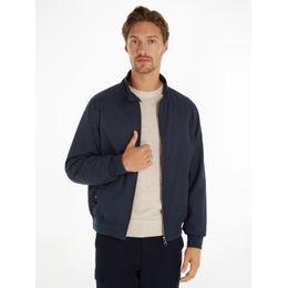 Tommy Hilfiger Herren Blouson "CLUB HARRINGTON", blau, Gr. S, Web, Obermaterial: 62% Baumwolle, 38% Polyamid. Futter: 100% Polyester. Wattierung: