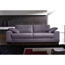 Schlafsofa Bali, B:212cm H:83cm T:100cm, grau, Wohnzimmer, Sofas, "Norwalk, Dauerschläfer", in 140er und 160er Breite, 3 Varianten, auch mit