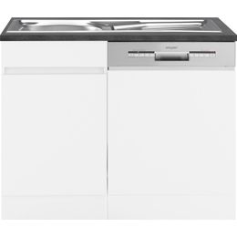 Sp&uuml;lenschrank Optifit, B:110cm H:88cm T:60cm, wei&szlig;, K&uuml;che, Schr&auml;nke, "Roth", Breite 110 cm