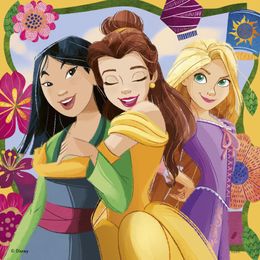 Ravensburger Kinder Puzzle "Disney Princess, Girl Power", bunt, Pappe, B:21cm H:21cm, Puzzles, Made in Europe