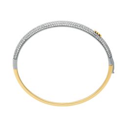 Michael Kors Damen Armreif "Schmuck Geschenk Metall Armkette PREMIUM", 17,8cm,mit Zirkonia, Metall, gold, Metall, Armb&auml;nder, wahlweise mit oder ohne