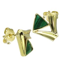 OSTSEE-SCHMUCK Damen Paar Ohrstecker "OSTSEE-SCHMUCK Ohrstecker Tabita Ohrstecker Tabita", 10 x 10mm, Gelbgold 333, gelb, Gelbgold 333, Ohrringe