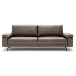 2-Sitzer, B:180cm H:85cm T:95cm, grau, CREATION BY ROLF BENZ, Sofas, "CR.450 elegantes Designsofa mit hohem Sitzkomfort"