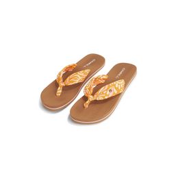 O`Neill O'NEILL Damen Zehentrenner "DITSY SUN SANDALS", Gr. 39, orange, Synthetik, Schuhe