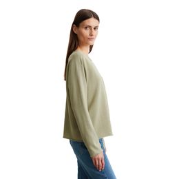 Marc O'Polo MARC O'POLO Damen Strickpullover "aus reinem Baumwollgarn"smooth sage, Gr. S, unifarben, Obermaterial: 100% Baumwolle, Pullover
