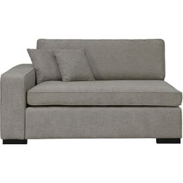 Sofaelement Home Affaire, B:140cm H:86cm T:130cm, beige, 100% Polyester, Polsterelemente, "Skara XXL", Modul XXL - zum eigenen Zusammenstellen,