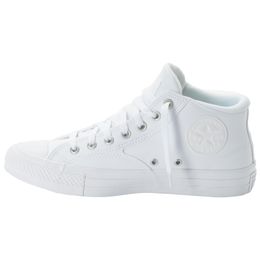 Converse Damen Sneaker "Chuck Taylor All Star Malden Street", Gr. 46,5, wei&szlig;, Synthetik, Schuhe