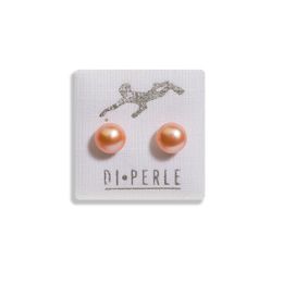 Adelia´s ADELIA ́S Damen Paar Ohrstecker "Damen Perlenschmuck 585 Gelbgold Süsswasser Perlen Ohrstecker", Damen, Gelbgold 585 Gold, beige, Gelbgold 585, Gold,