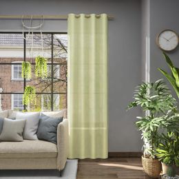 Neutex for you! Vorhang NEUTEX FOR YOU, B:142cm H:150cm, gr&uuml;n, Jacquard, Polyester, Wohnzimmer, Gardinen, "Libre-ECO", Breite 142 cm, nach Ma&szlig;