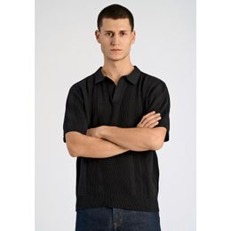 LINDBERGH Herren Poloshirt "LINDBERGH Poloshirt", schwarz, Gr. XL, Obermaterial: 100% Baumwolle, Shirts