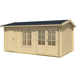 Gartenhaus Lasita Maja, beige, Holzwerkstoff, Gartenh&auml;user, "WREXHAM"