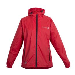DEPROC Active Damen Regenjacke "CHESTER WOMEN", rot, Gr. 40, 100% Polyamid mit PU Membran, Jacken, auch in Großen Größen erhältlich