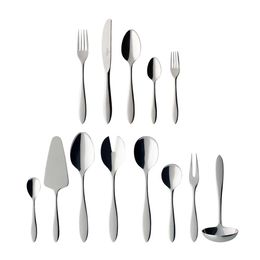 Villeroy & Boch VILLEROY & BOCH Besteck-Set "Tafelbesteck Arthur 68er Set silber", silber, Essbesteck-Sets