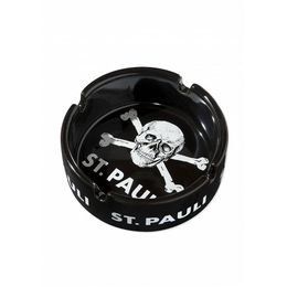 FC St. Pauli Aschenbecher "FC St. Pauli Aschenbecher FC St. Pauli Totenkopf"schwarz, M&uuml;lleimer