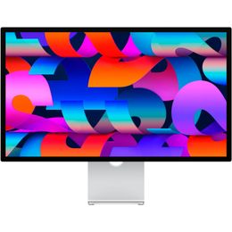 Apple LCD-Monitor "Studio Display", B:62,3cm T:3,1cm, silber, Monitore, Nanotexturglas – neigungs- und höhenverstellbarer Standfuß