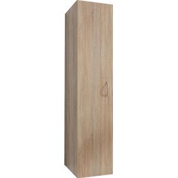 Kleiderschrank wimex, B:45cm H:185cm T:40cm, braun, Spanplatte, Schränke, "Multiraumkonzept idealer Schrank dein Zuhause", Schlafzimmerschrank