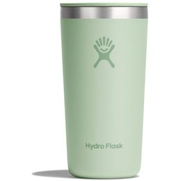 Hydro Flask Thermobecher "12 Oz All Around Tumbler", Ø 7,44cm x 14,4cm, 355ml, 1 Stk., grün, Trinkgefäße, Hochwertiger 18/8 Edelstahl
