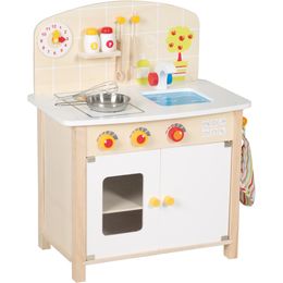 Roba Kinder Spielküche "Weiß/Grau", weiß, Holz, B:50cm H:63cm T:30cm, Spielküchen, mit Zubehör