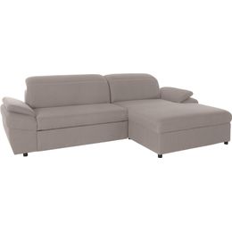 Ecksofa, B:278cm H:98cm T:165cm, beige, exxpo - SOFA FASHION, Wohnzimmer, Sofas, "Kyoto, inkl. Kopfteil- und Armteilverstellung, hoher Sitzkomfort",