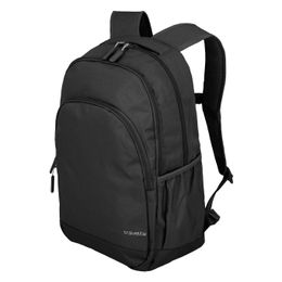 Travelite Damen Laptoprucksack "KICK OFF Rucksack L", schwarz, Polyester, unifarben, Basic, Rucks&auml;cke, Freizeitrucksack Arbeitsrucksack Schulrucksack