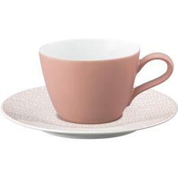 Seltmann Weiden Untertasse "Life Fashion", 16,5cmposh rose, wei&szlig;, Speiseteller, Kombi-Untertasse 16,5 cm