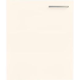 Frontblende Nobilia, B:60cm H:72cm T:1,9cm, wei&szlig;, MDF, M&ouml;belblenden, ""Touch", Ausrichtung w&auml;hlbar", f&uuml;r integrierte K&uuml;hlger&auml;te und Waschautomaten,