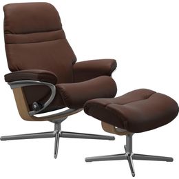 stressless "Sunrise" mit Cross Base, Gr&ouml;&szlig;e S, M & L, Holzakzent Eiche