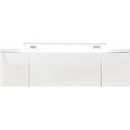 LED Spiegelleuchte TRENDTEAM, B:11cm H:5cm L:60cm, wei&szlig;, Leuchten, L&auml;nge 60 cm - LED Badaufbauleuchte mit kaltem Licht - Mit Schalter