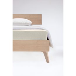 Spannbettlaken Fleuresse, B:120cm L:200cm, beige, Jersey, Obermaterial: 100% Baumwolle, Bettlaken, "Flauschjersey", aus Baumwolle, Bettlaken,