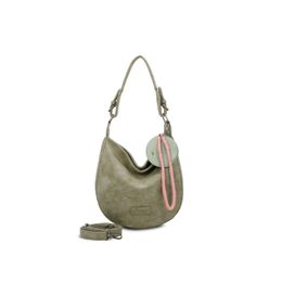 Damen Schultertasche "Fritzi Hobo", Fritzi aus Preussen, grün, Polyurethan (PU), unifarben, Taschen, mit abnehmbaren Schultergurt