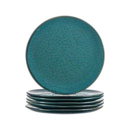 Leonardo Speiseteller "Speiseteller Matera &oslash; 27 cm 6er Set", blau, Speiseteller