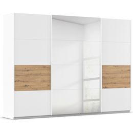 Schwebetürenschrank Rauch, B:315cm H:229cm T:62cm, weiß, Holzwerkstoff, Schränke, "Kleiderschrank Schrank Garderobe CORTONA", inkl. Inneneinteilung,