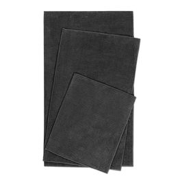 Badematte, H:14mm, grau, WECON HOME BASICS, Polyester, Badematten, "Balu", Chenille, waschbar, rutschfest, schnell trocknend, weich, Badteppich