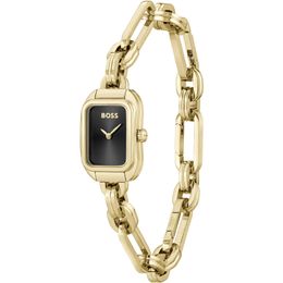 BOSS Damen Quarzuhr "HAILEY", gold, Armbanduhren, Damenuhr, Armbanduhr, analog, Edelstahlarmband