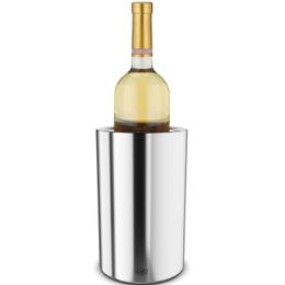 Alfi Weink&uuml;hler "VINO", B:12cm H:18,5cm T:12cm &Oslash;:12cm, silber, Eisk&uuml;bel, Edelstahleinsatz, f&uuml;r Flaschengr&ouml;&szlig;en von 0,70 l bis 1,00 l