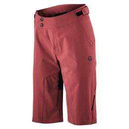 Gonso Damen Radhose "NOMESINO", lila, Gr. 34, 85% Polyester, 15% Elastan, Hosen, Damen Bike-Shorts, MTB Fahrradhose mit Sitzpolster, Bund flexibel