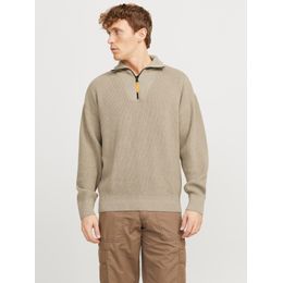 Jack & Jones Jack & Jones "JCOOUTDOOR KNIT HALF ZIP HIGH NECK SN"