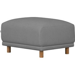 Hocker OTTO HOME, B:79cm H:48cm T:63cm, grau, 89% Polyester/9% Rayon/3% Nylon, Wohnzimmer, Hocker, "Maroon"