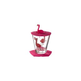 Leonardo Kinderbecher "Kinderbecherset Bambini 215 ml", rosa, Trinkgefäße