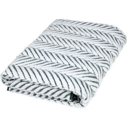 Duschtuch Ross, B:75cm L:140cm, gr&uuml;n, Frottier, Obermaterial: 100% Baumwolle, Handt&uuml;cher, "Sensual 9002", im Zopfmusterstil
