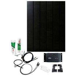VICTRON ENERGY Solaranlage "Caravan Kit Sun Pearl 150 W", schwarz, Solarmodule