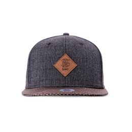 Djinns Damen Snapback Cap "Djinns Djinns 6P Glencheck Snapback Cap"grau, 100% Baumwolle, Caps