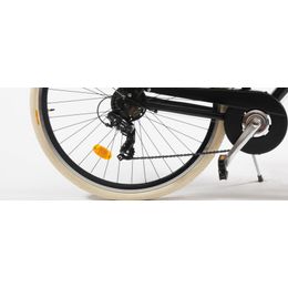 Cityrad "Citybike 605 Alu Lady", 46cm, 28 Zoll (71,12cm), schwarz, VENICE - I LOVE ITALY, Fahrr&auml;der, f&uuml;r Damen, Kettenschaltung