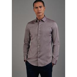 Seidensticker Herren Businesshemd "Schwarze Rose", rot, Gr. 38, unifarben, 100% Baumwolle, Hemden, Slim 1/1 Kentkragen Uni