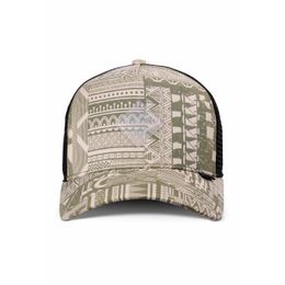 Djinns Damen Snapback Cap "Djinns HFT Cap ShirtFab 3"gr&uuml;n, khaki, unifarben, 84% Baumwolle, 16% Viskose, Caps