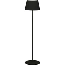 Konstsmide LED Stehlampe "Pomezia", Ø 35cm H: 150cm, 2 Stk., schwarz, Wohnzimmer, Leuchten, Pomezia LED USB-Stehlampe, 2700K/3000K/4000K, dimmbar