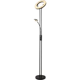 Searchlight Stehlampe "Mother & Child LED Floor Lamp", 1, Ø 28cm H: 180cm, 1 Stk., schwarz, Wohnzimmer, Leuchten